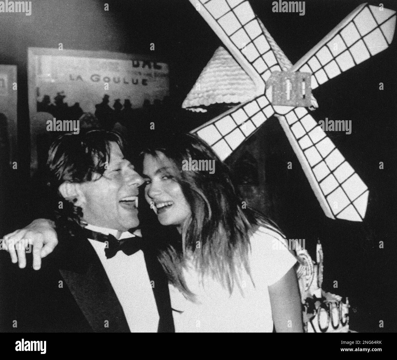Polish film director Roman Polanski and his new wife actress Emmanuelle ...