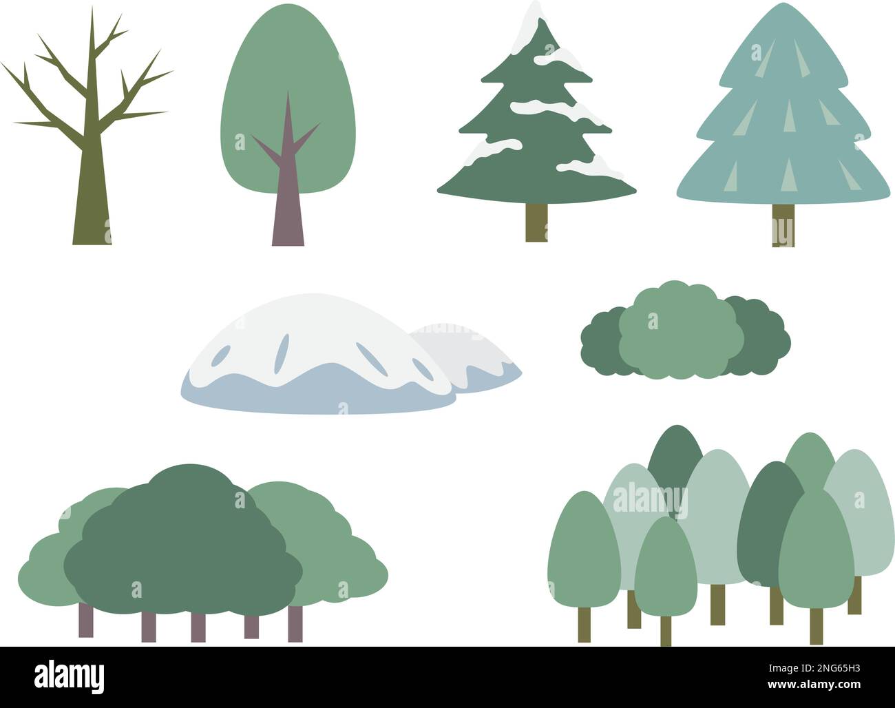 Dead Pine Tree Clip Art