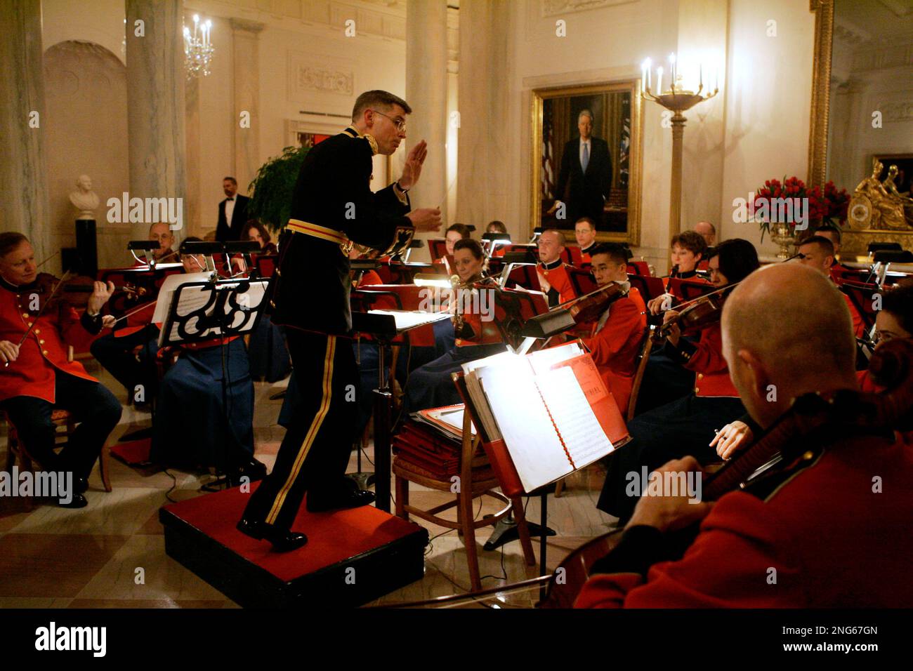 "The President's Own" United States Marine Band performs in the Grand ...