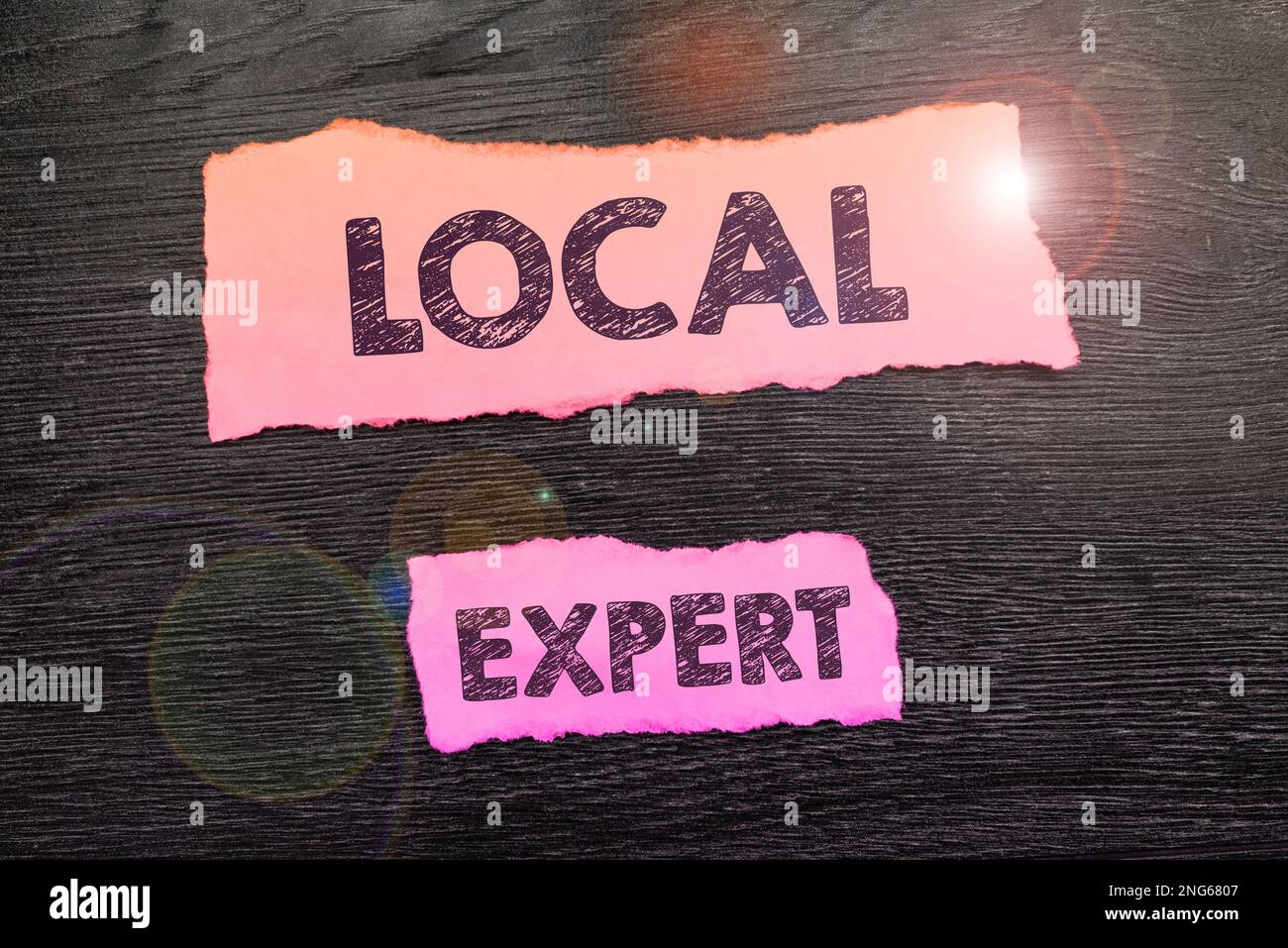 Handwriting text Local Expert. Internet Concept offers expertise and ...