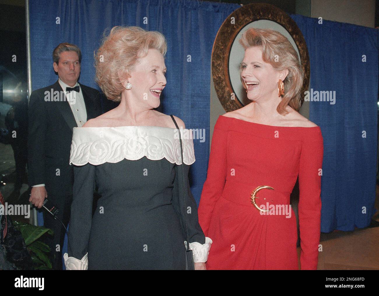 Actress Candice Bergen shown with her mother at the 50th Annual Golden ...