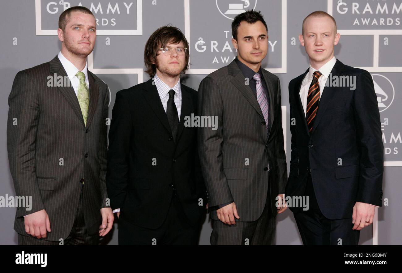 Members of The Fray, from left, Ben Wysocki, Dave Welsh, Joe King and ...