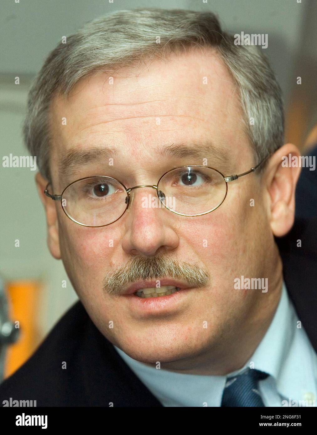Air Canada chief executive Montie Brewer during an interview with the ...