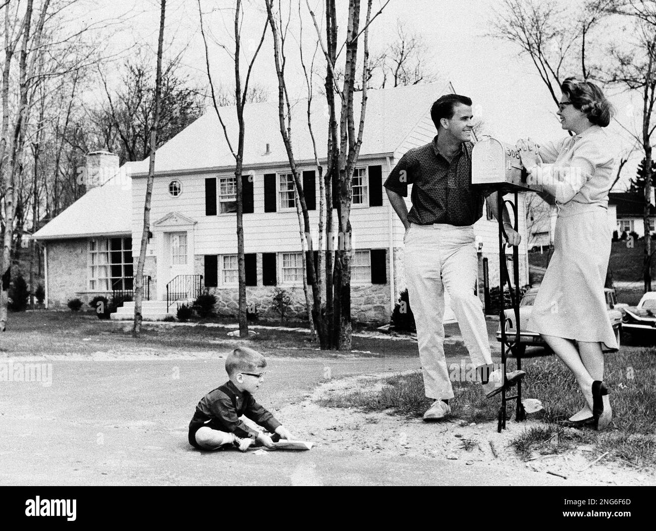 Television star Dick Clark, his wife Barbara, and their son, Richard 3 ...