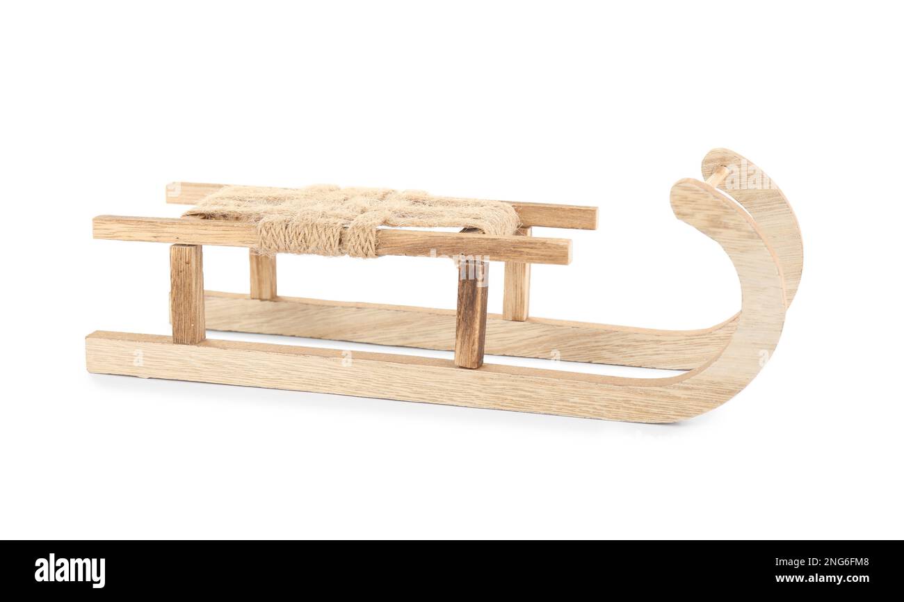 Empty sled on white hi-res stock photography and images - Alamy