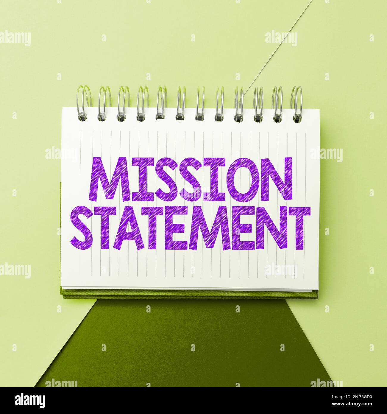 Conceptual display Mission Statement. Word Written on Formal summary of ...