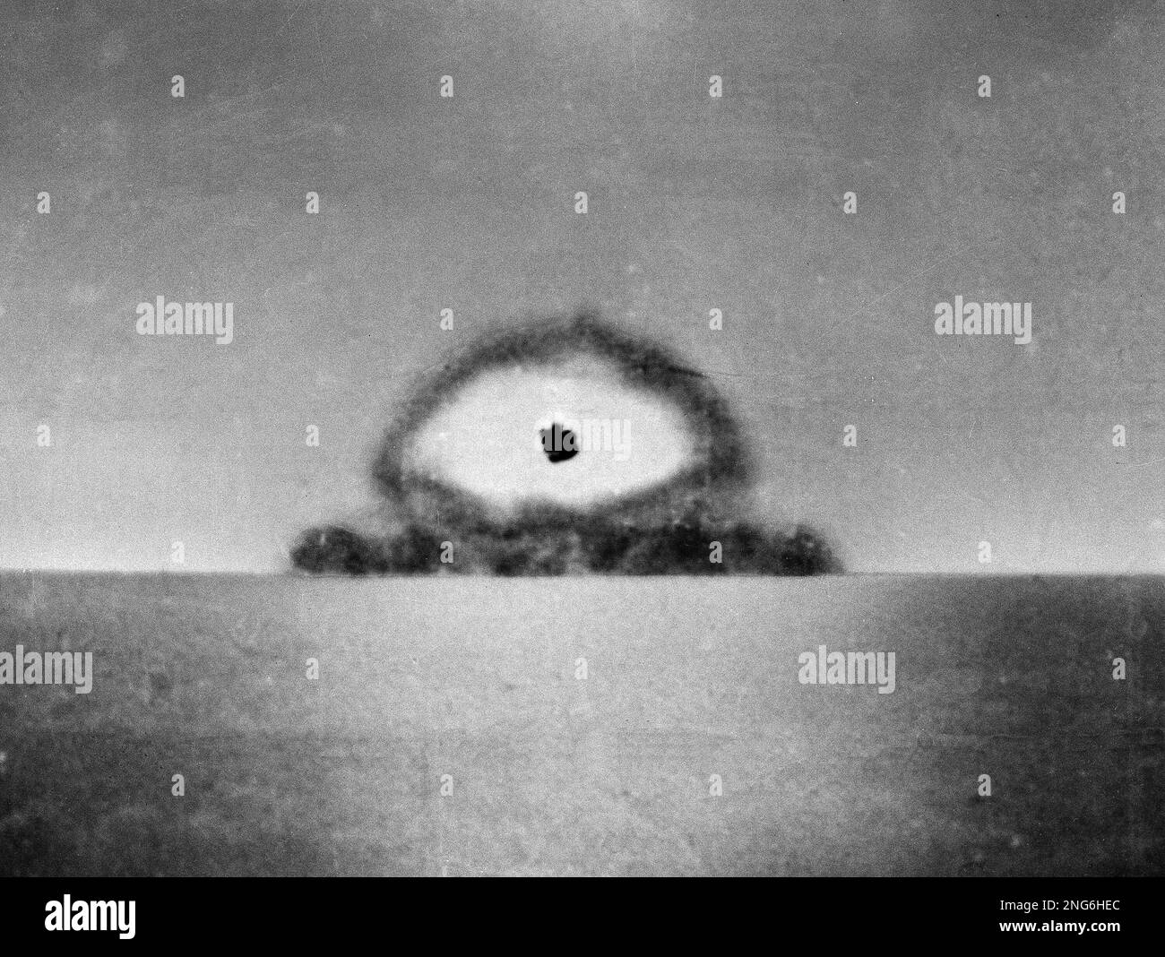 This photo made by a U.S. Army automatic newsreel camera, shows the ...
