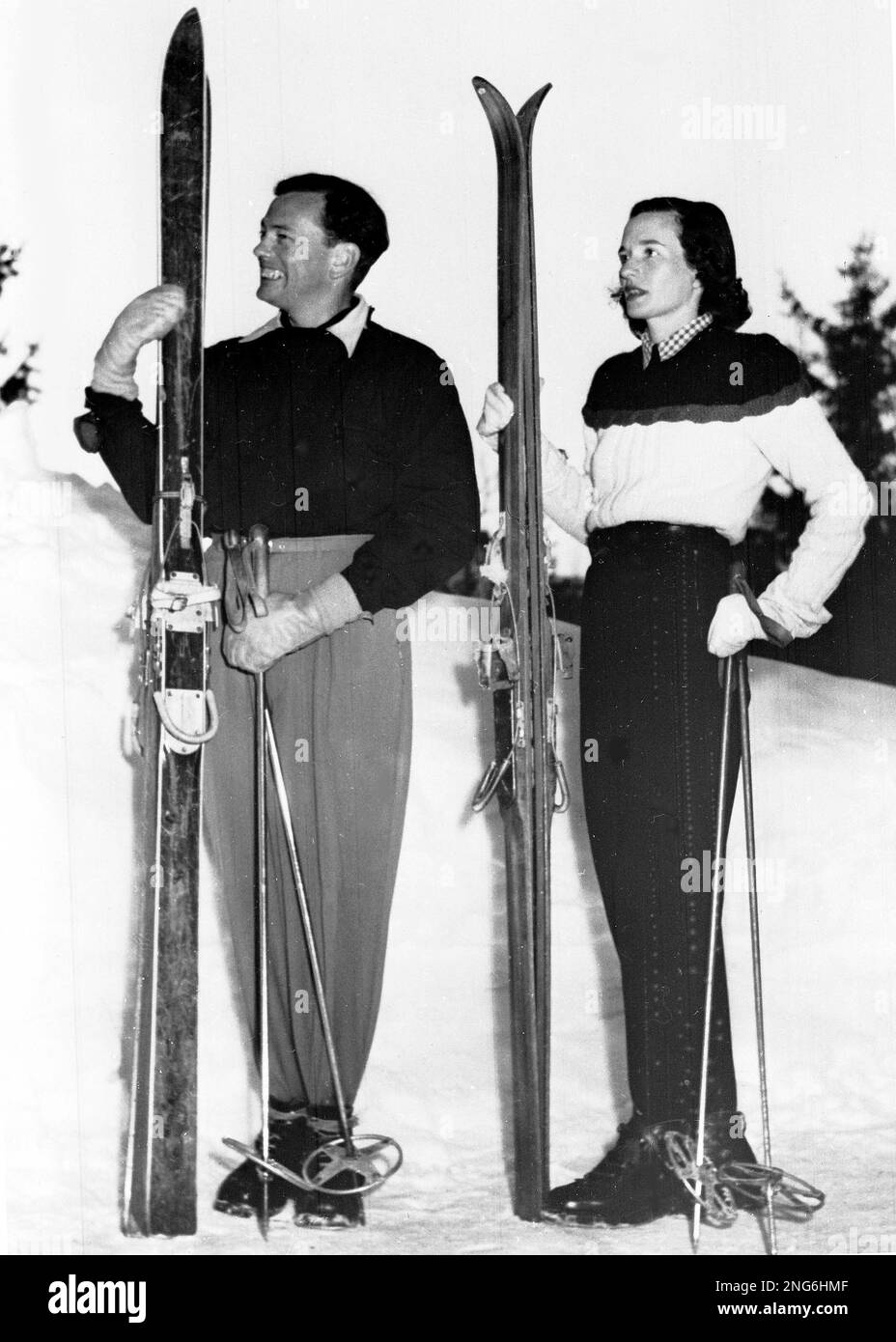 The Marquess of Milford Haven, David Michael Mountbatten, with his wife ...