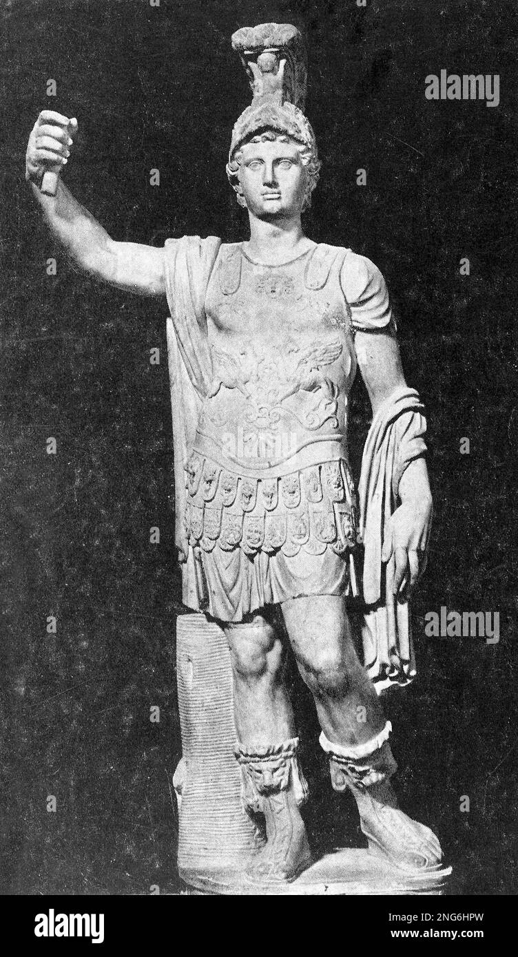 Statue of alexander the great Black and White Stock Photos & Images - Alamy