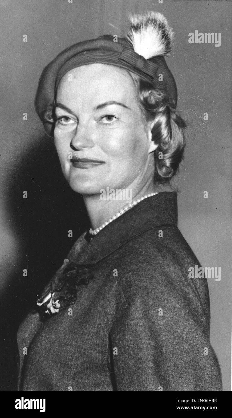 Socialite and tobacco heiress Doris Duke is seen in 1956. (AP Photo ...