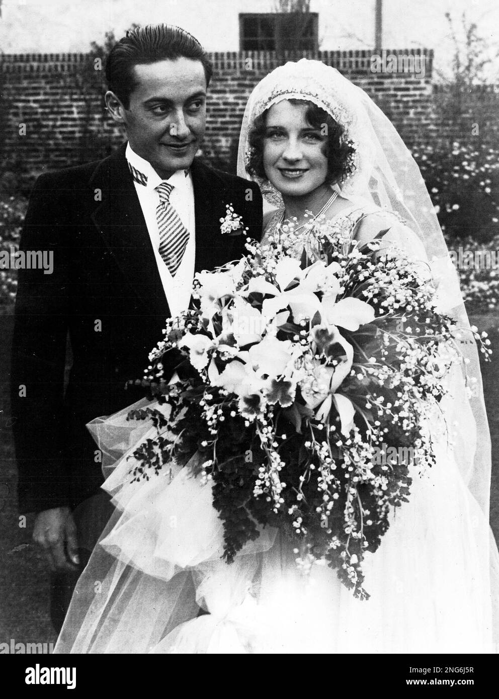 Canadian born actress Norma Shearer with her husband, MGM Associate ...