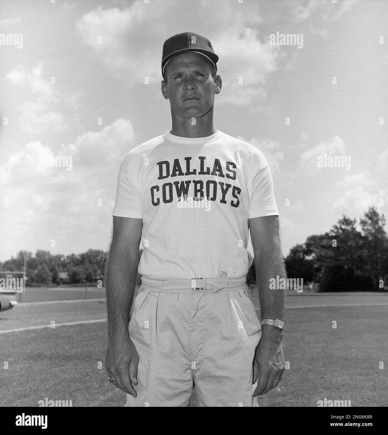 Nfl dallas cowboys team Black and White Stock Photos & Images - Alamy