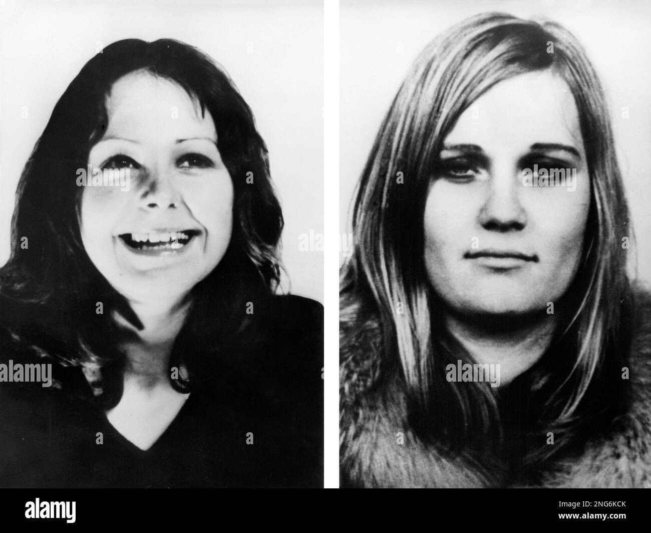 The mugshot from December 1977, distributed by the German Federal ...