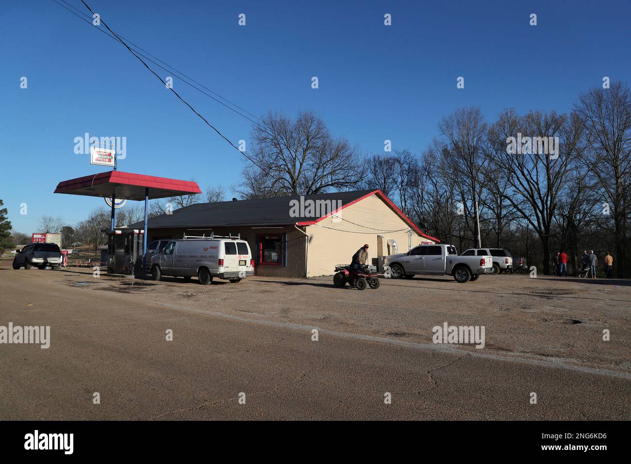 The Express Mart convenience store, which was the scene of a shooting ...