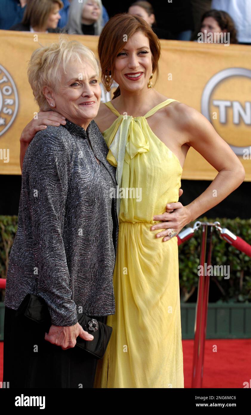 Kate Walsh, right, and her mom Angela, left, arrive at the 13th Annual ...