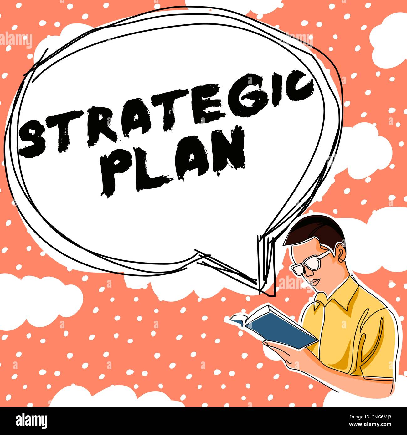 Sign displaying Strategic Plan. Business showcase A process of defining ...