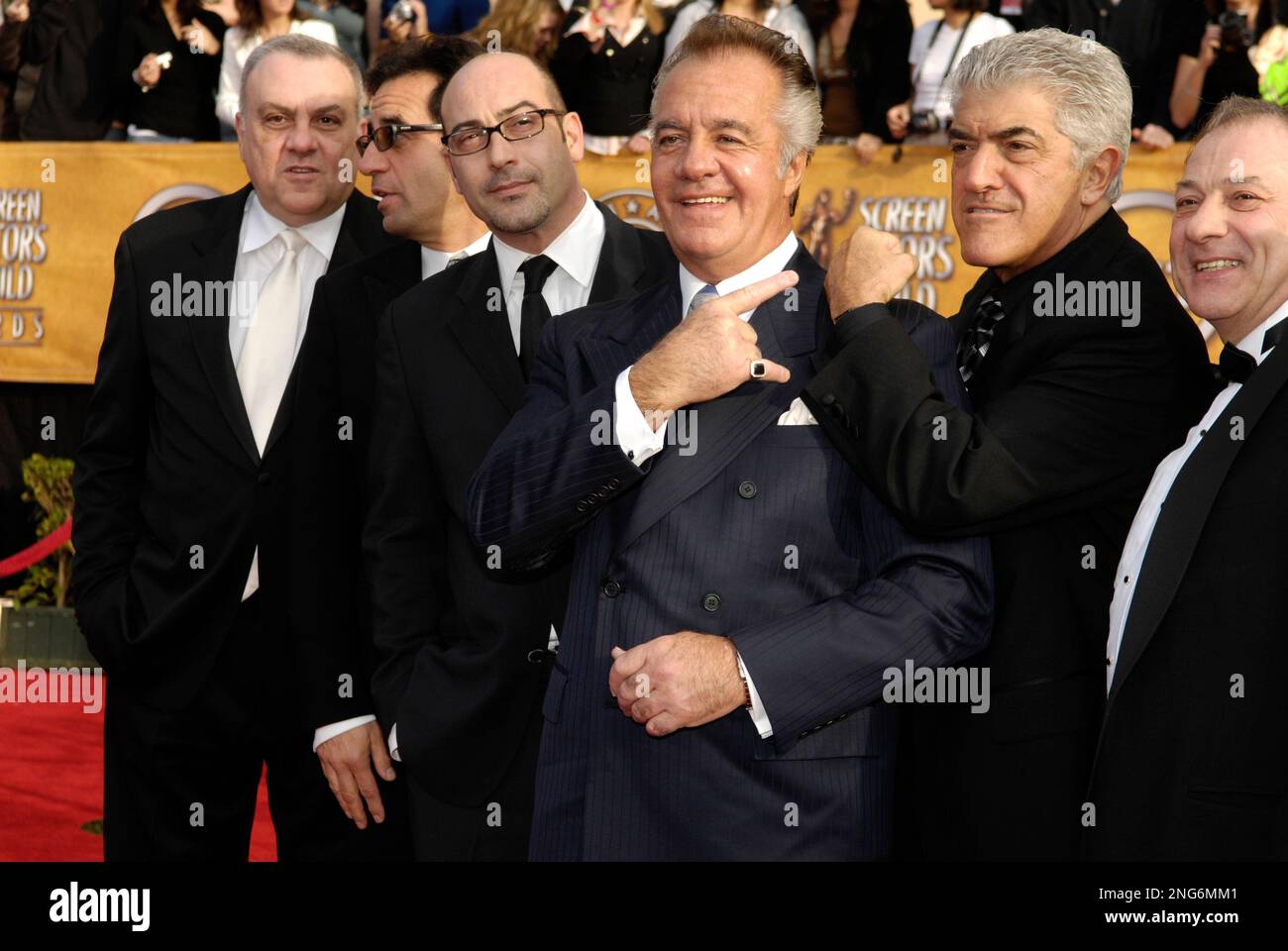 Cast members including Tony Sirico, Vincent Curatola, John Ventimiglia ...