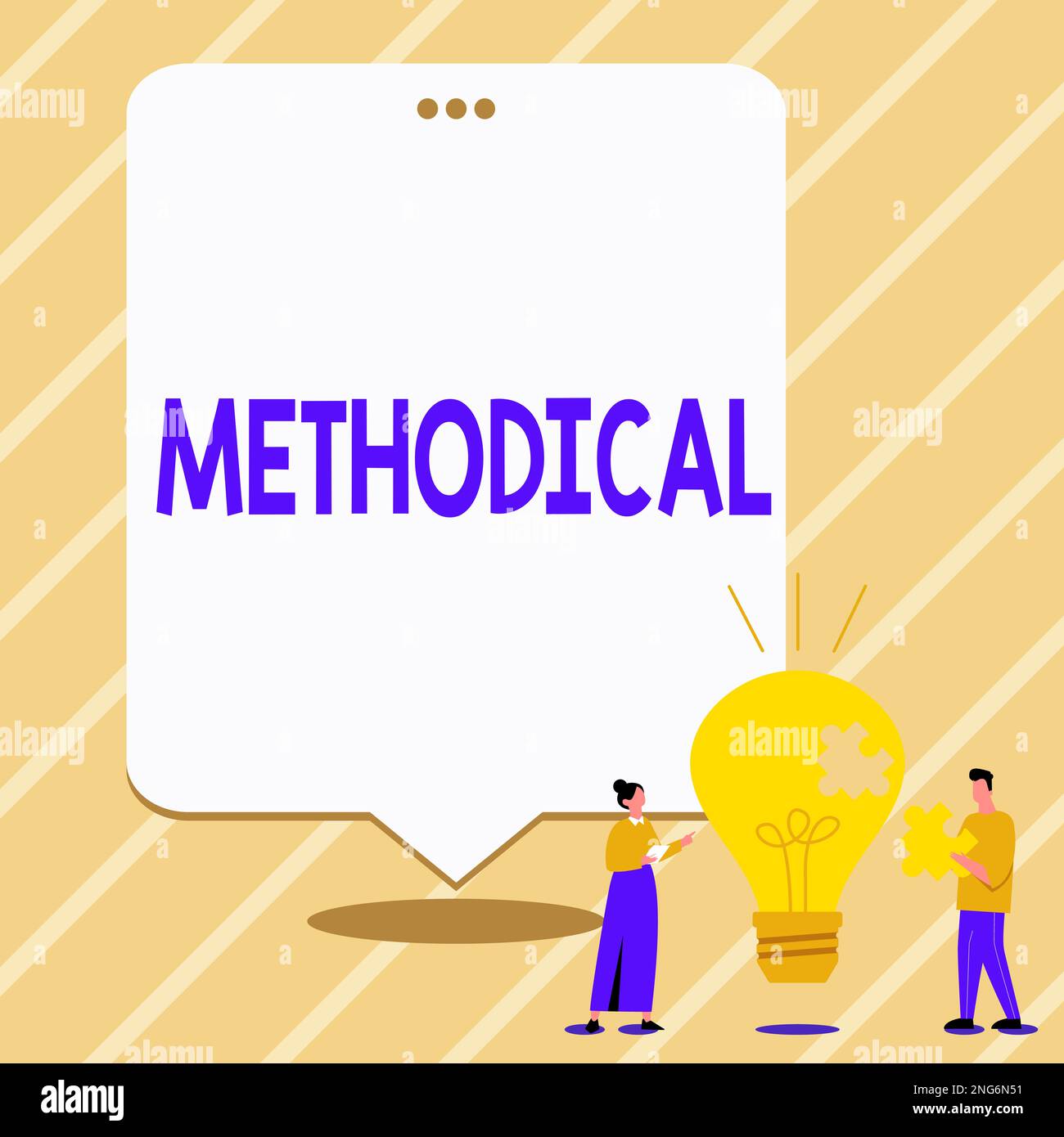 Text sign showing Methodical. Word for System of Methods used in a ...