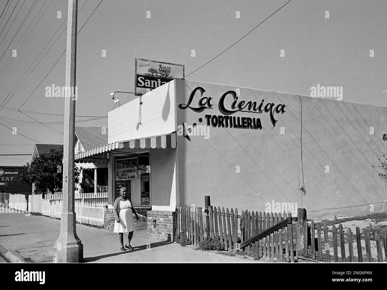 This is a street in East Los Angeles, seen Feb. 13, 1964. East Los ...