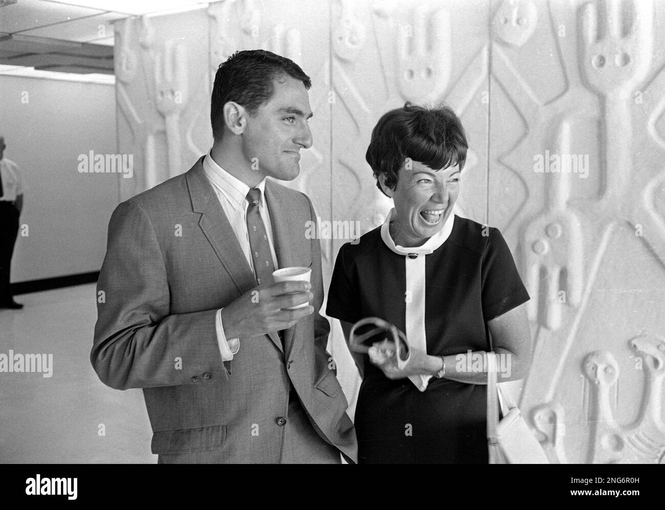Dr. Carl A. Coppolino and his second wife Mary smile during the morning ...