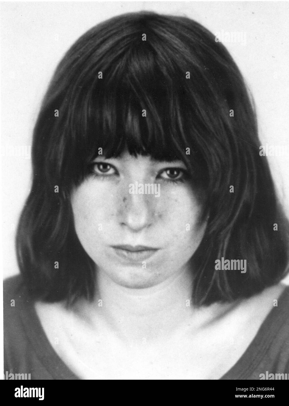 1973 Portrait of German Terrorist Gabriele Krocher-Tiedemann, called ...