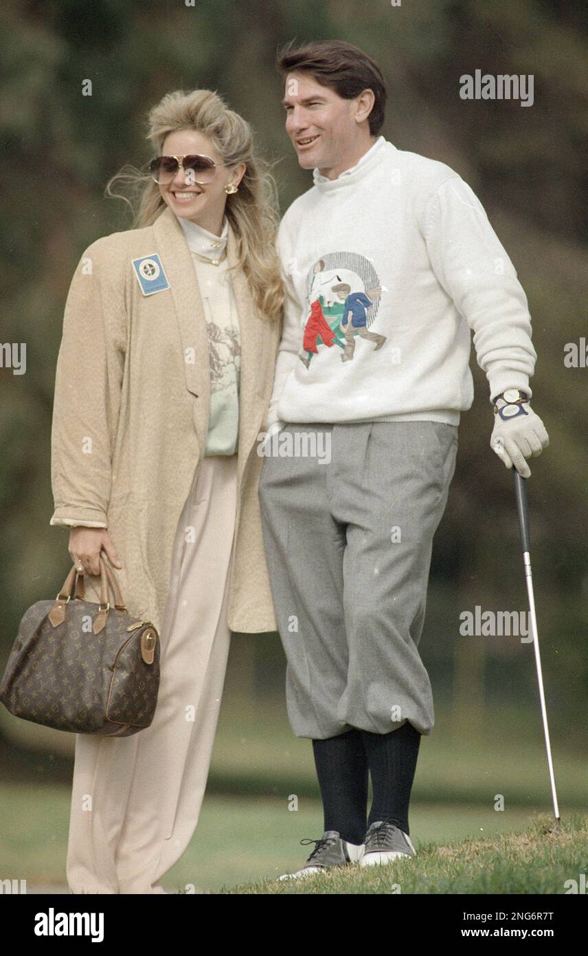 Former baseball great Steve Garvey and fiancee Candace Thomas strike a ...