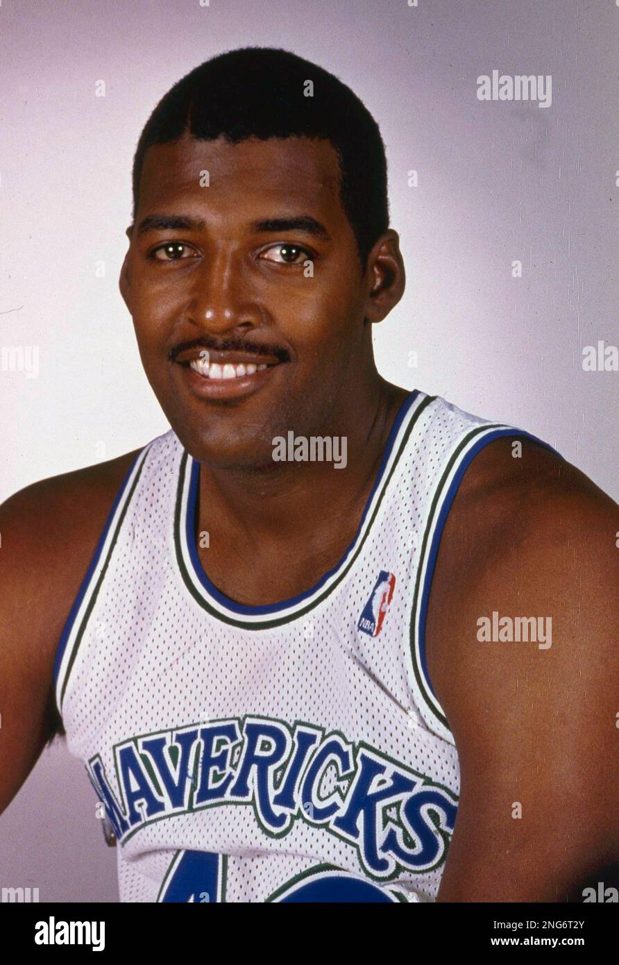 Roy Tarpley of the Dallas Mavericks, 1987. (AP Photo Stock Photo - Alamy