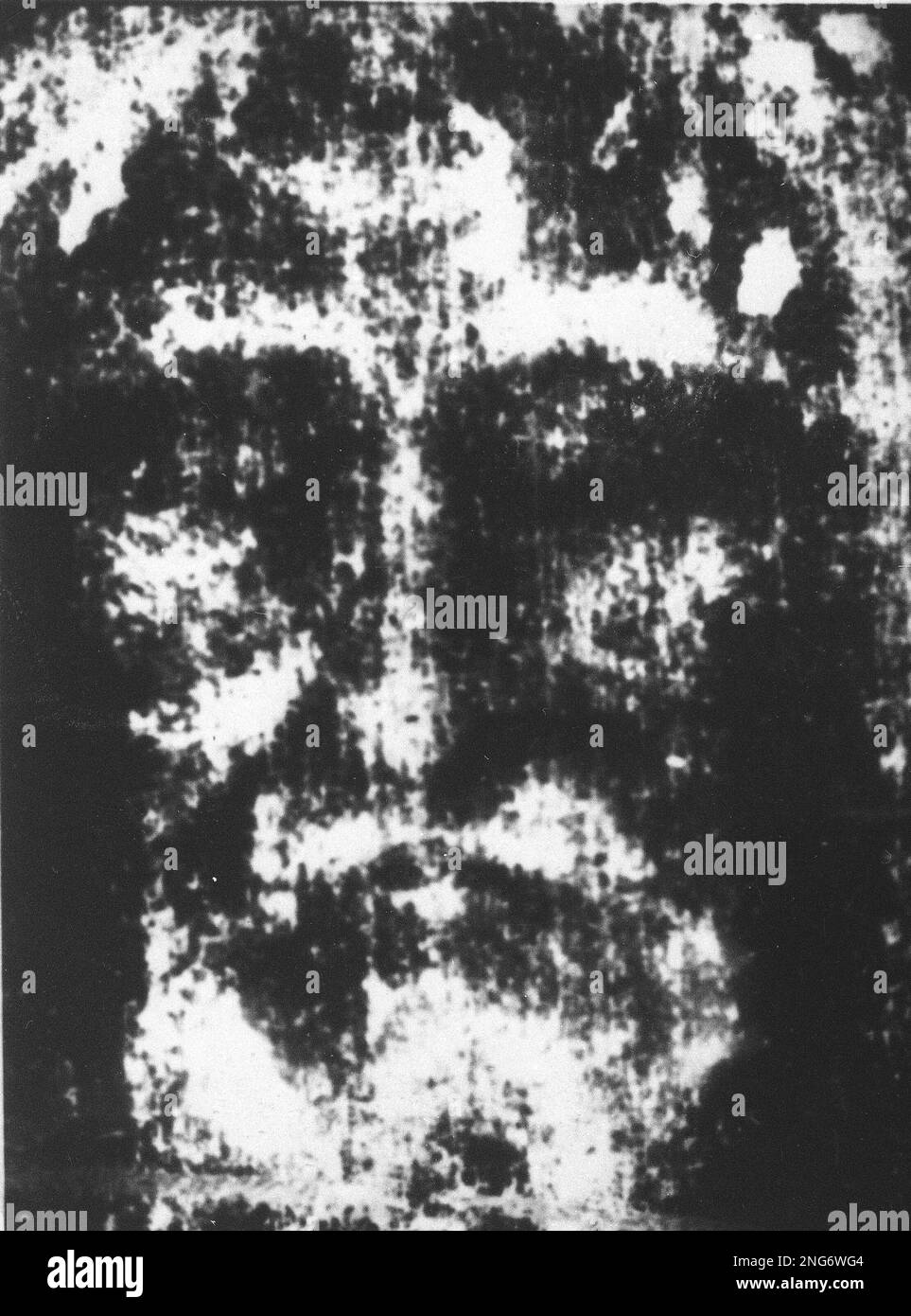 This is believed to be the face of Christ as it was impressed in the ...