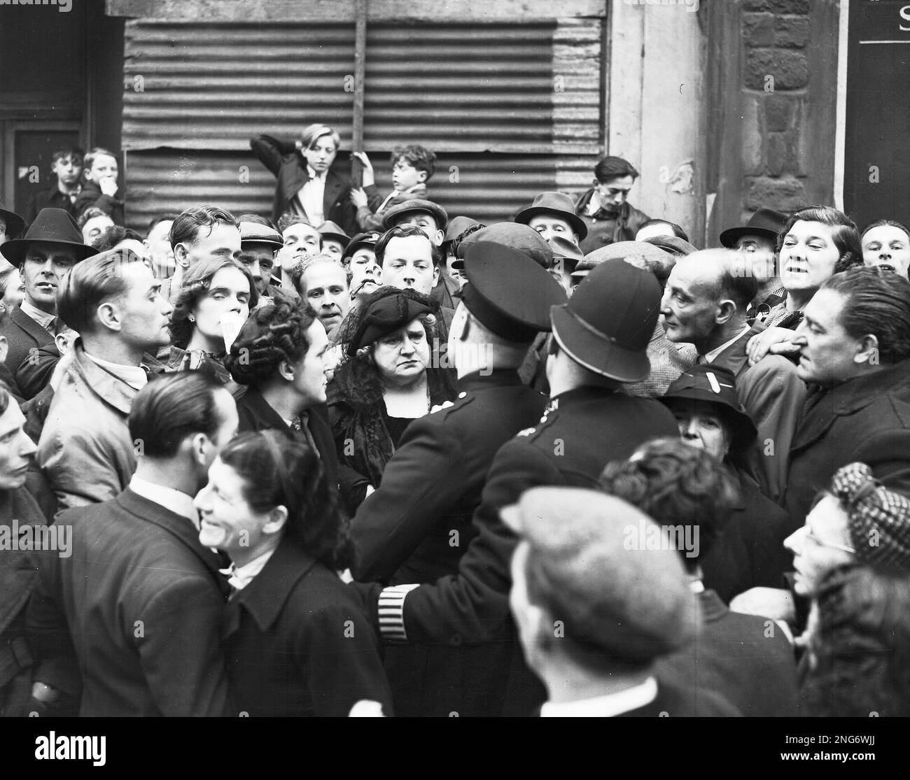 Abolition of capital punishment agitator Mrs Violet van Der Elst ...