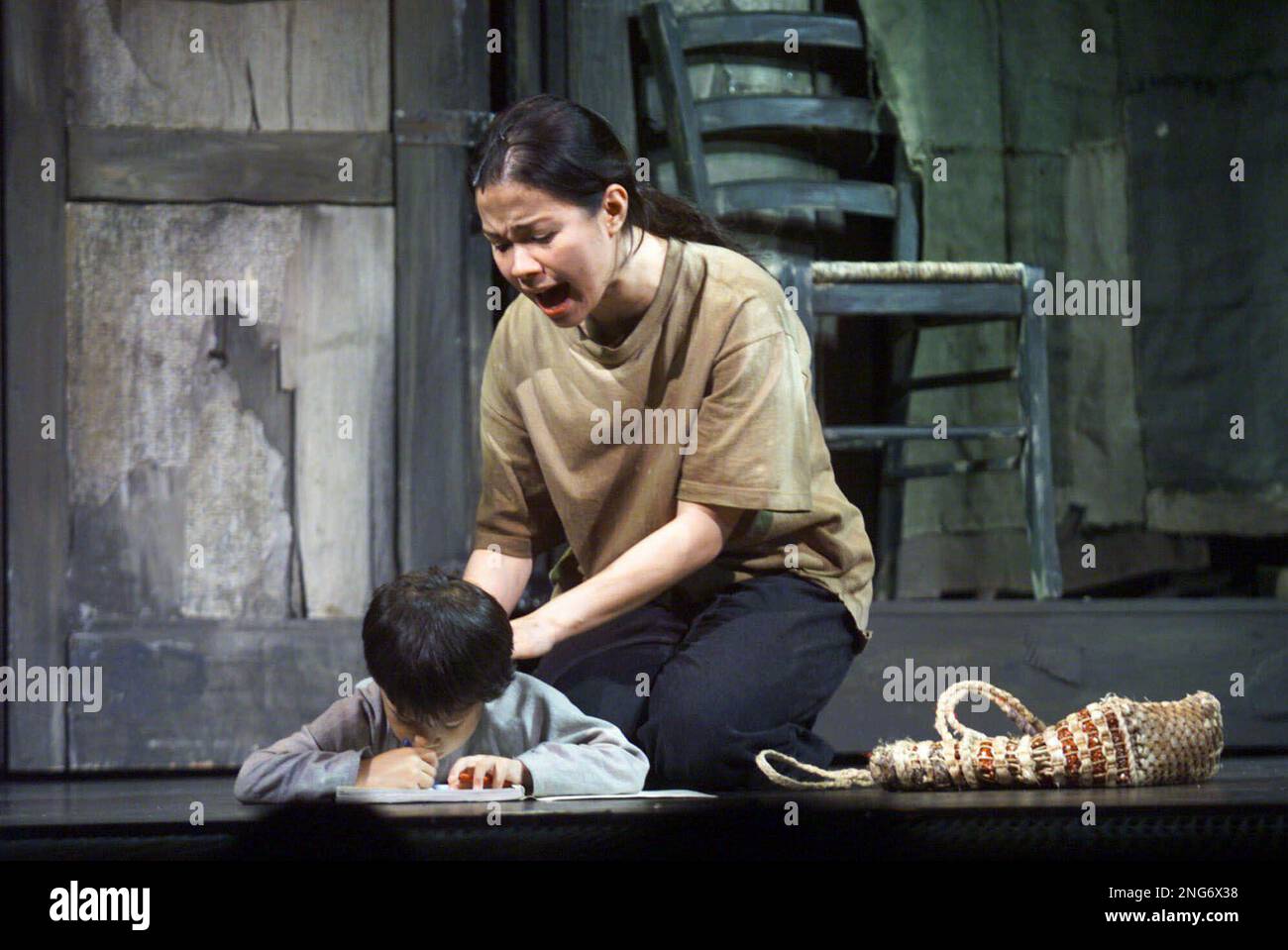 ** FILE ** Lea Salonga, in this 2000 file photo where she is performing ...