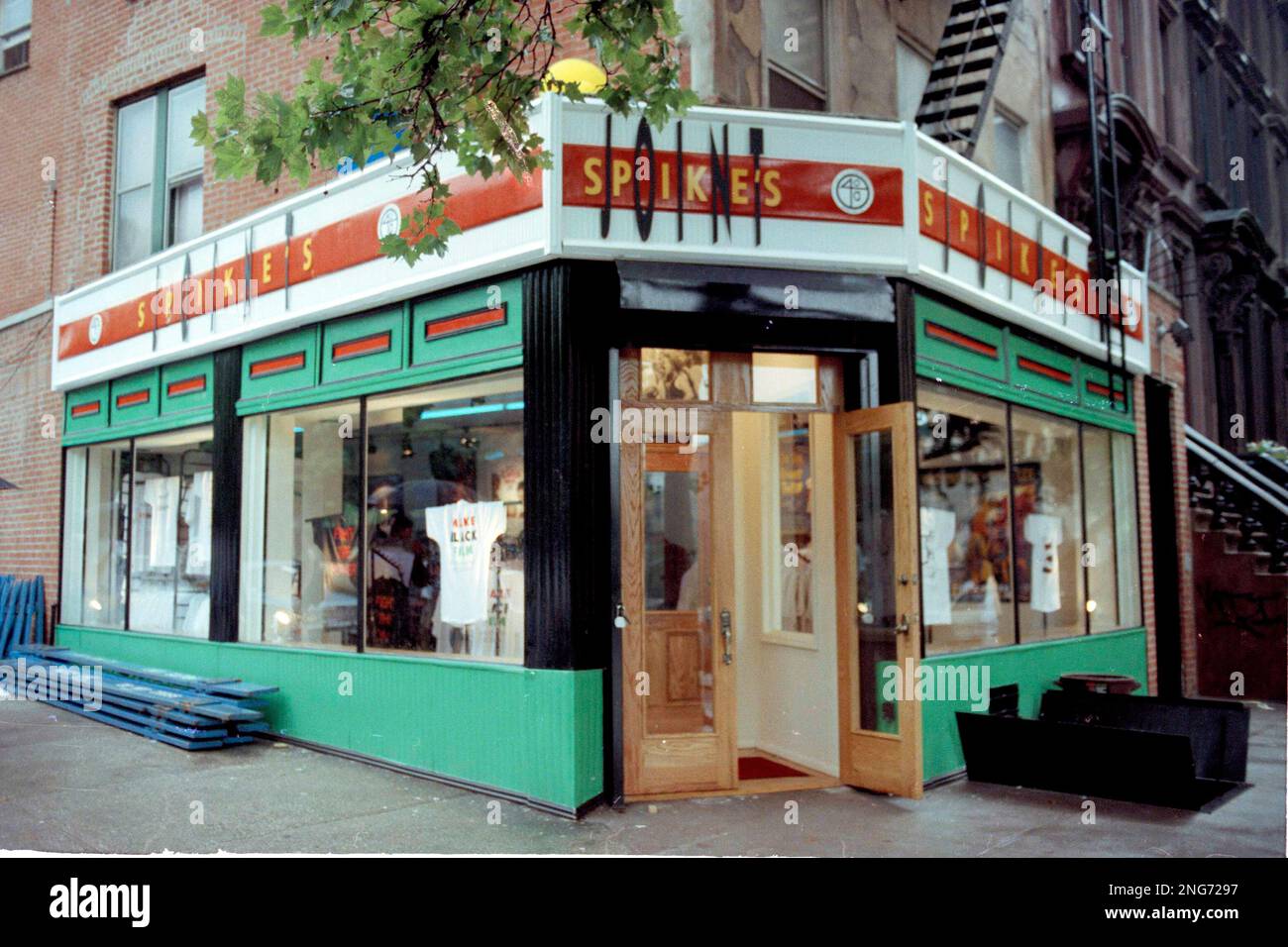 The exterior of Spike's Joint, the Fort Greene, Brooklyn boutique owned ...