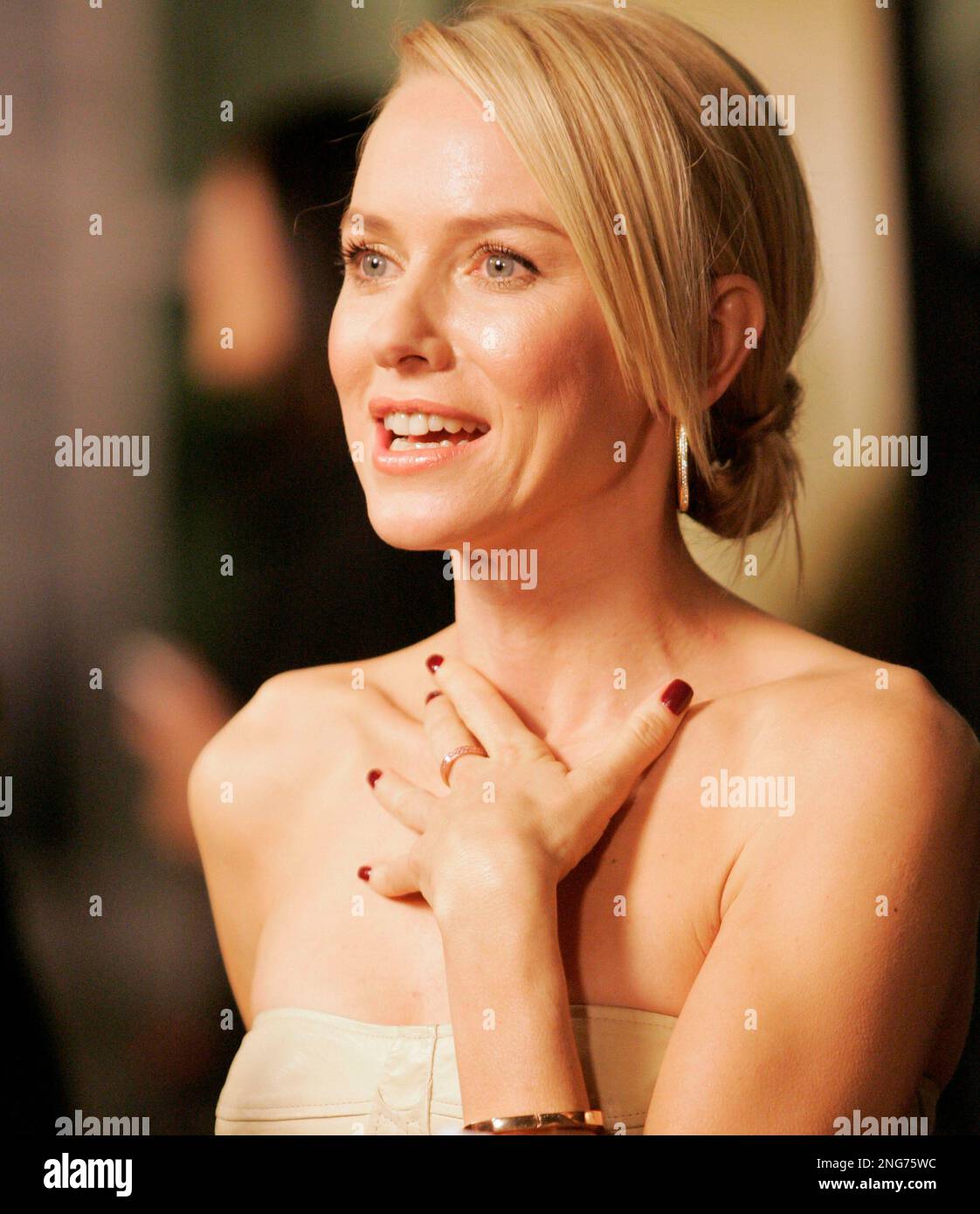 Actress Naomi Watts arrives at the premiere of "The Painted Veil" at ...