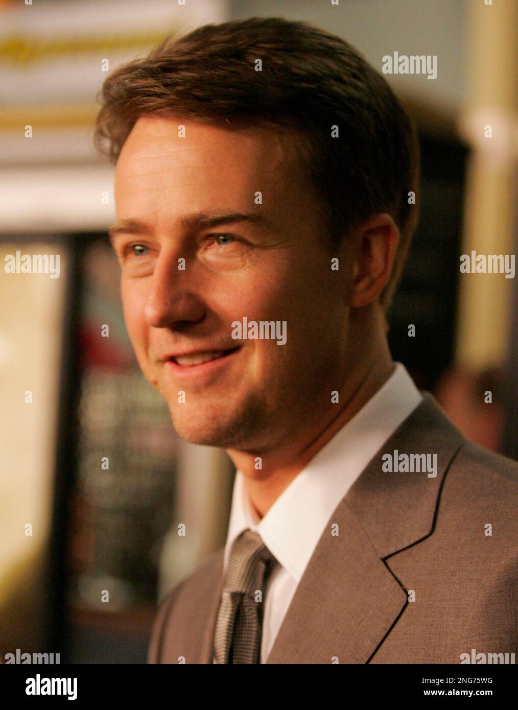 Actor Edward Norton arrives at the premiere of "The Painted Veil" at ...