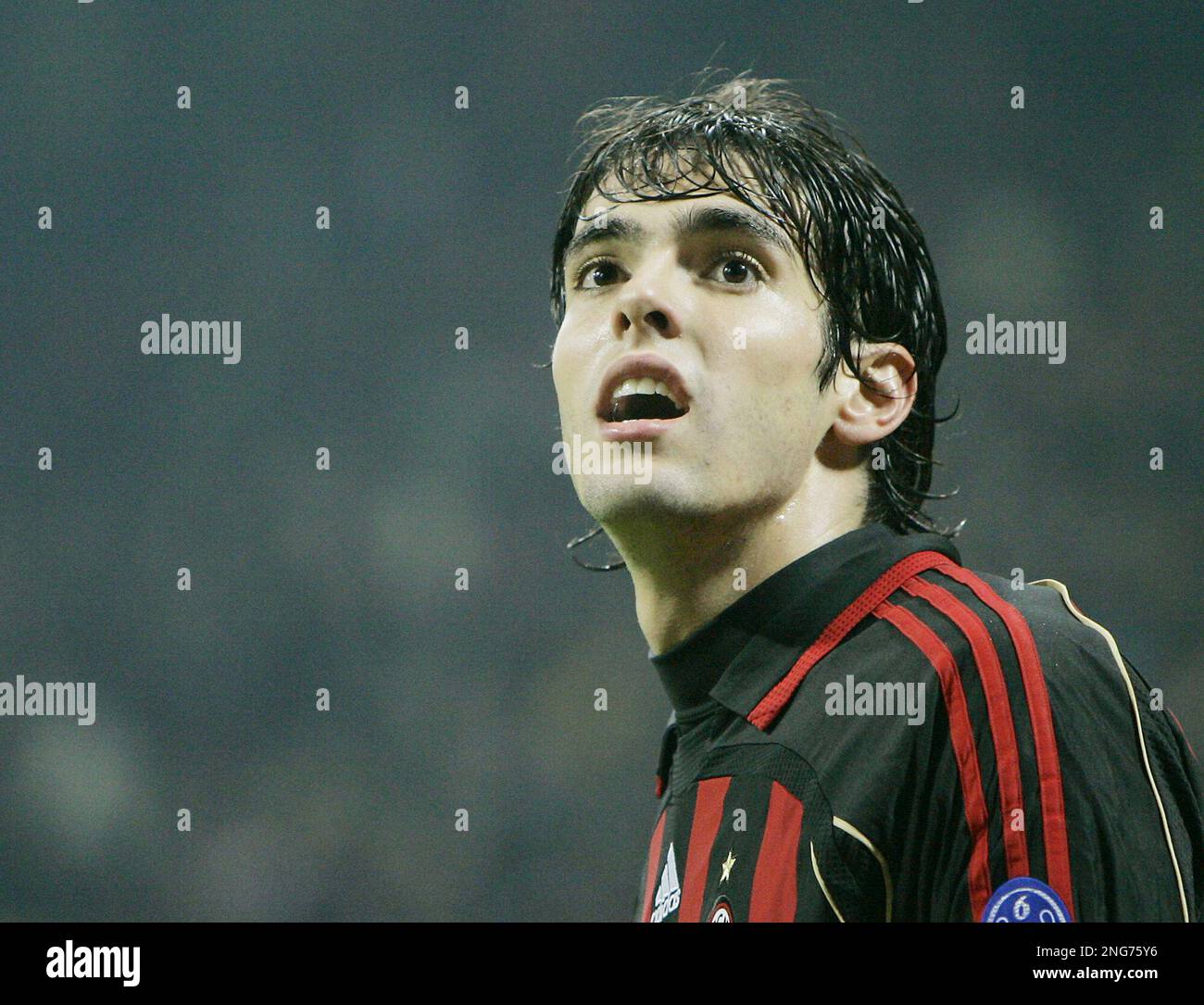 AC Milan Brazilian soccer star Kaka looks on during the Italian first ...