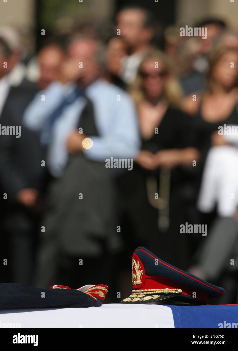 The hat and uniform of former military ruler Gen Augusto Pinochet aree ...
