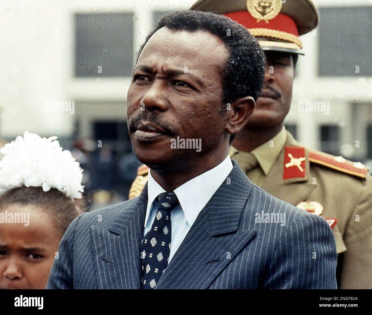** FILE ** Former Ethiopian president Mengistu Haile Marian, is seen in ...