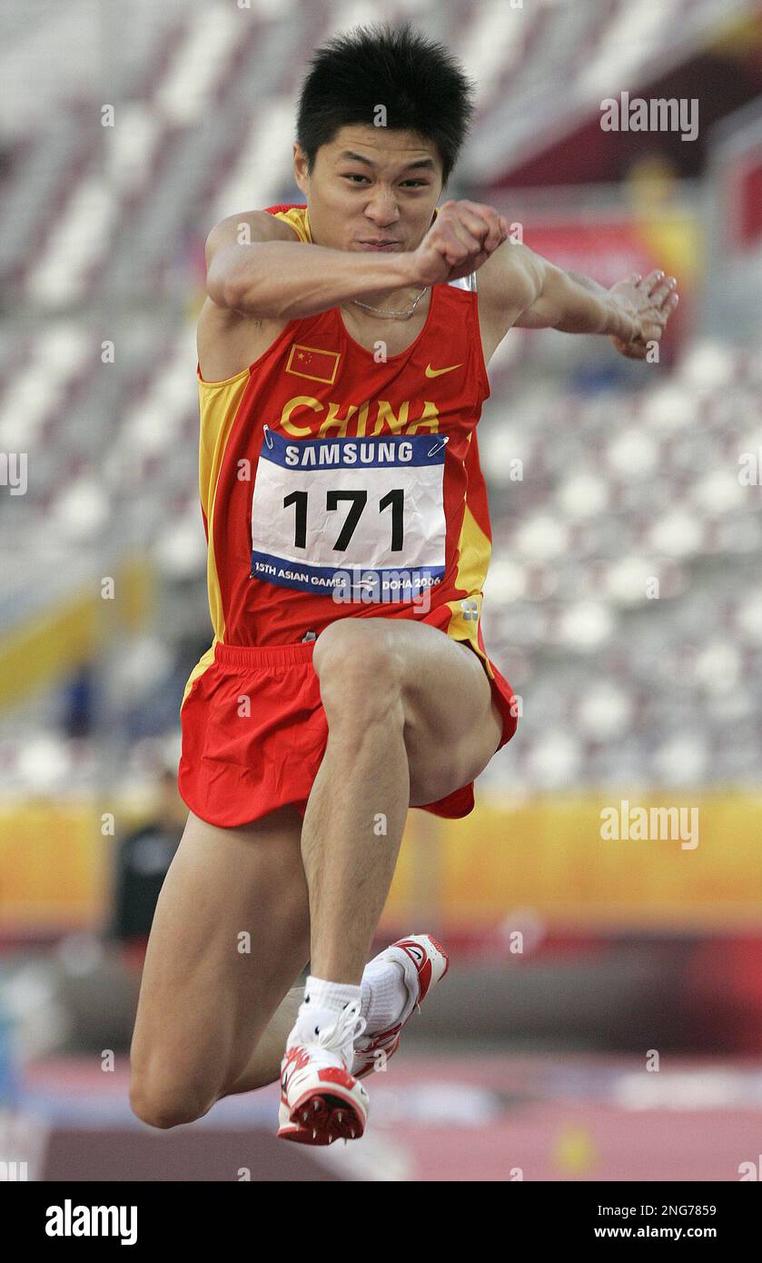 China's Li Yanxi in action on his way to winning the gold medal in the ...