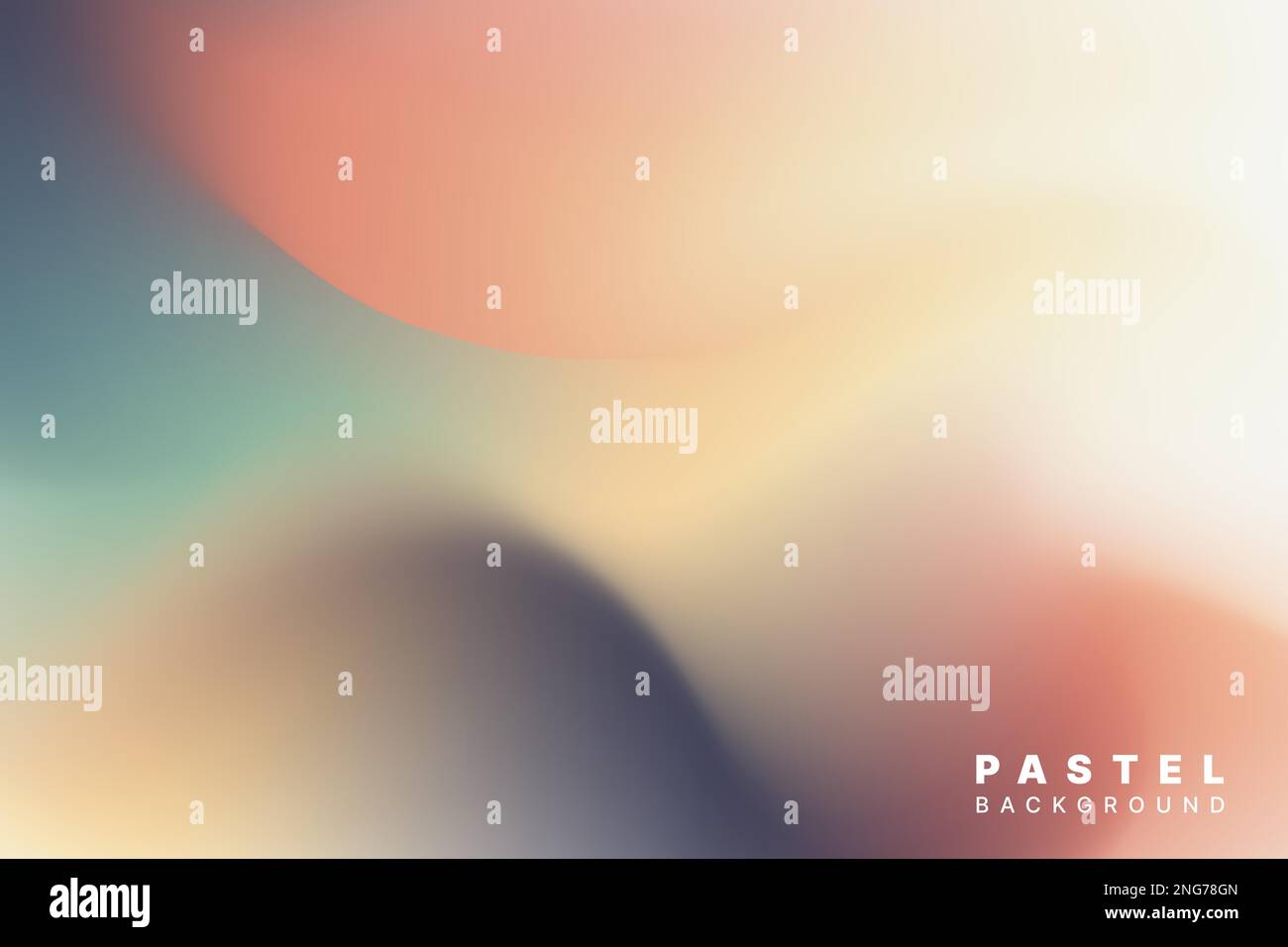 Elegant pastel color gradient background design for modern ...