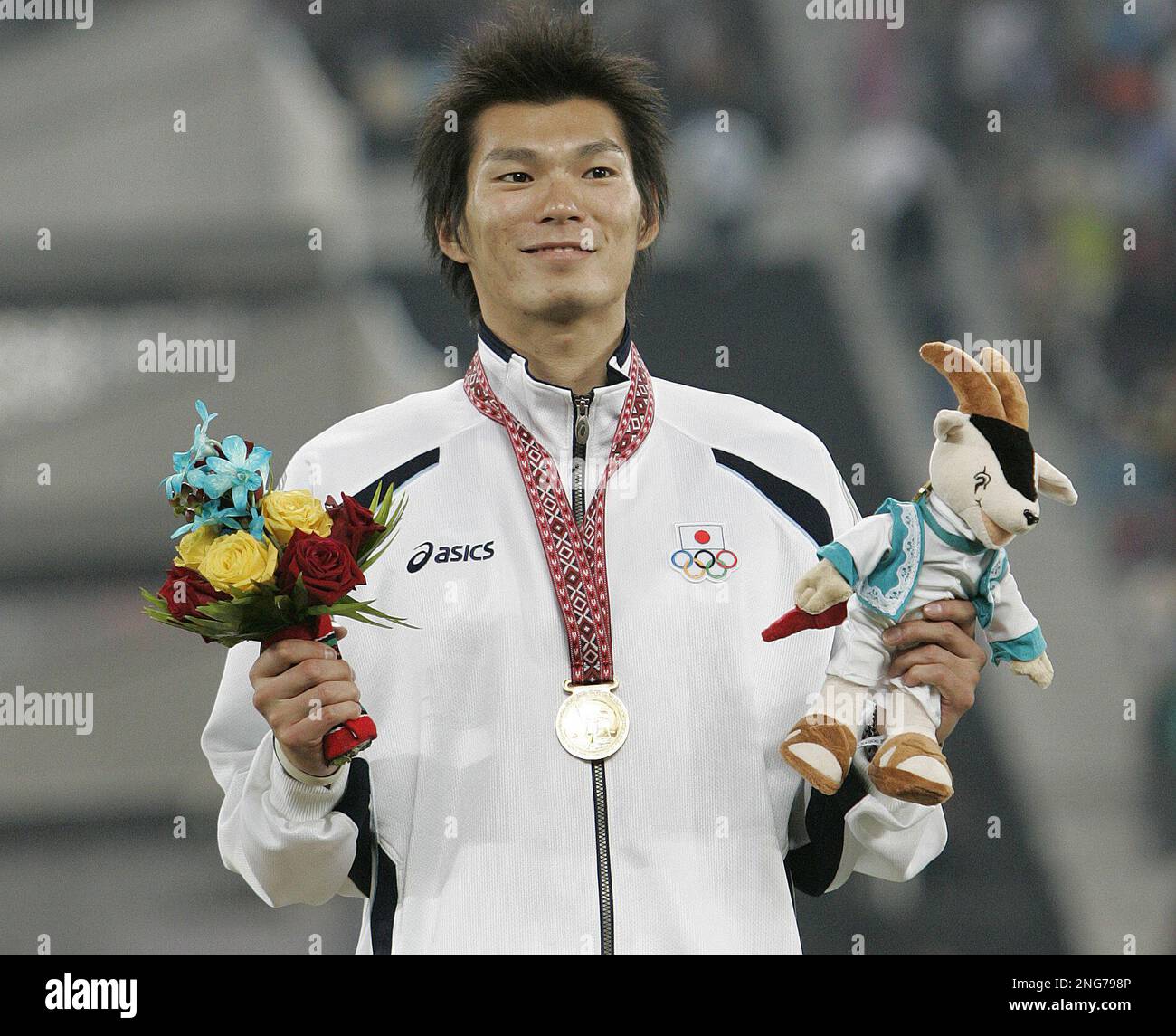 Japan's Daichi Sawano the gold medal winner in the final of the Men's ...