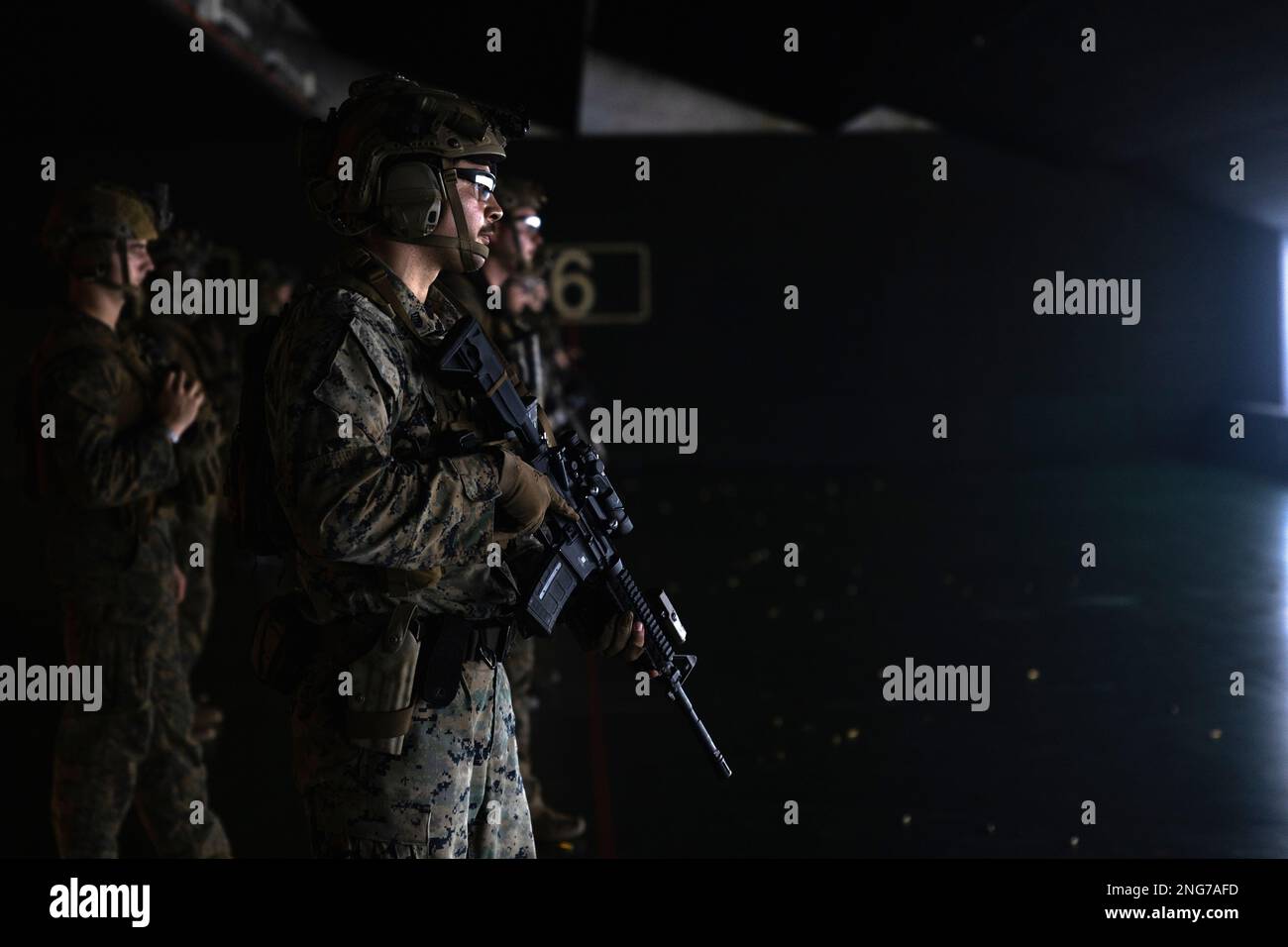 U.S. Marine Corps Staff Sgt. Logan Knox, a counterintelligence/human ...
