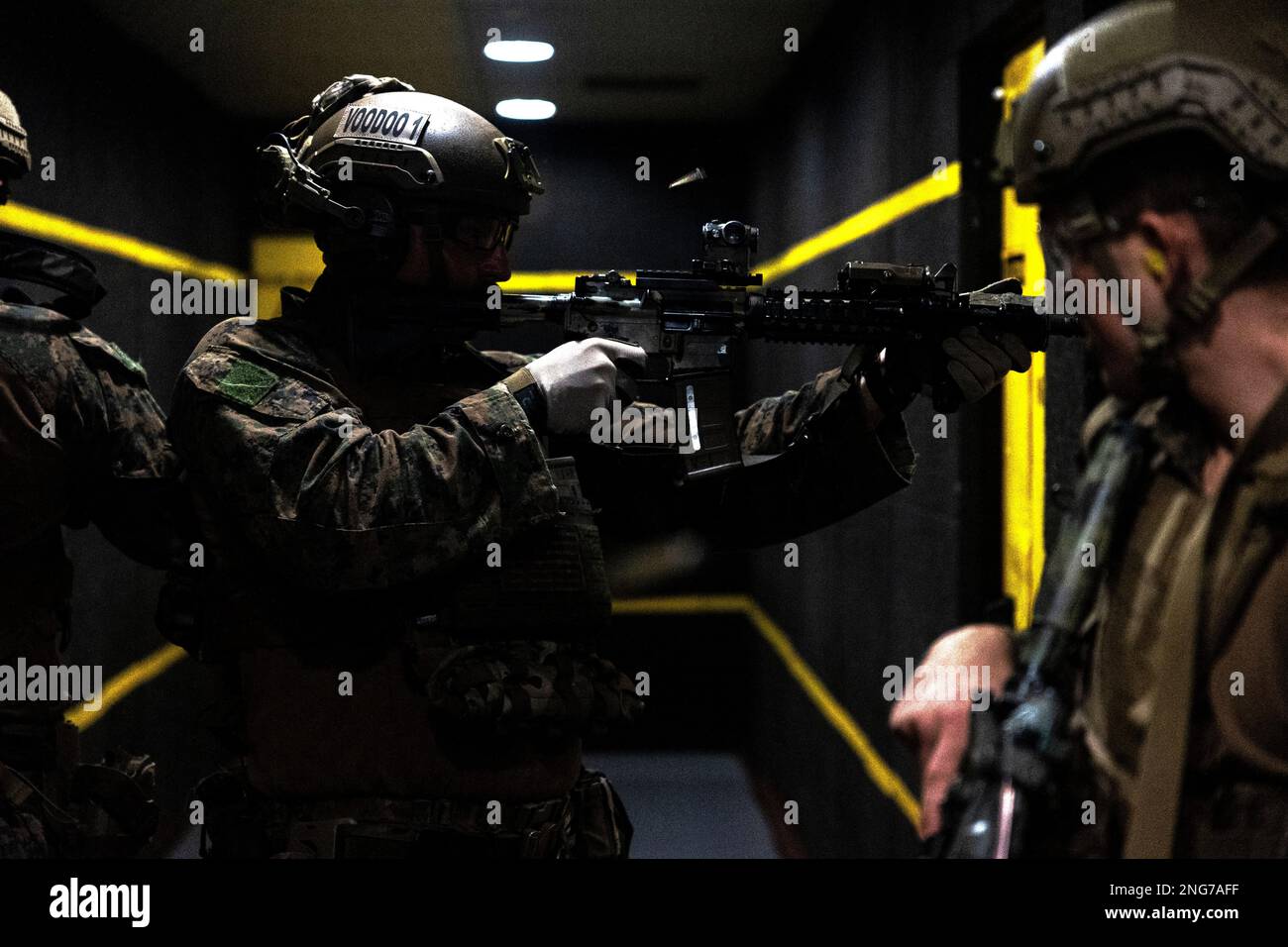 U.S. Navy Hospital Corpsman 1st Class Zaccary Griffin, a special ...