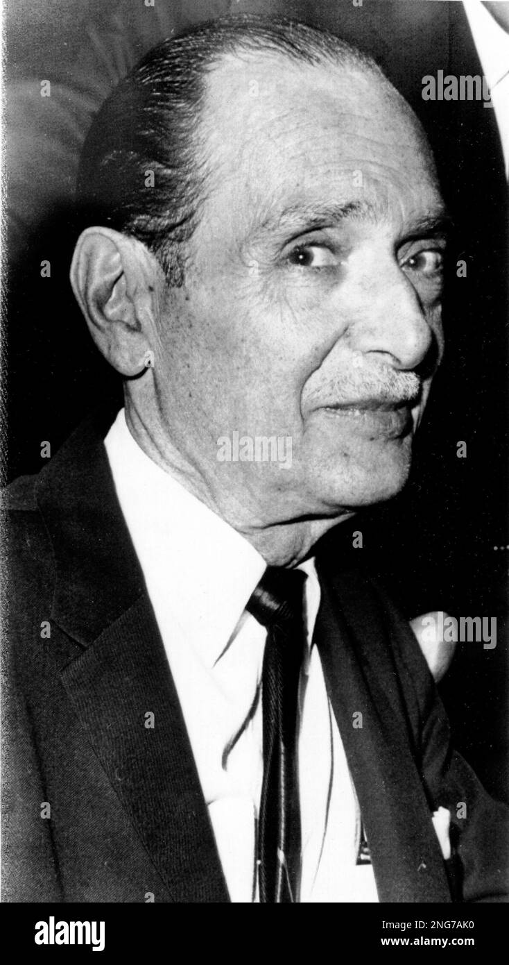 Portrait of Dr. James A. Brussel, profiler and one of two New York ...