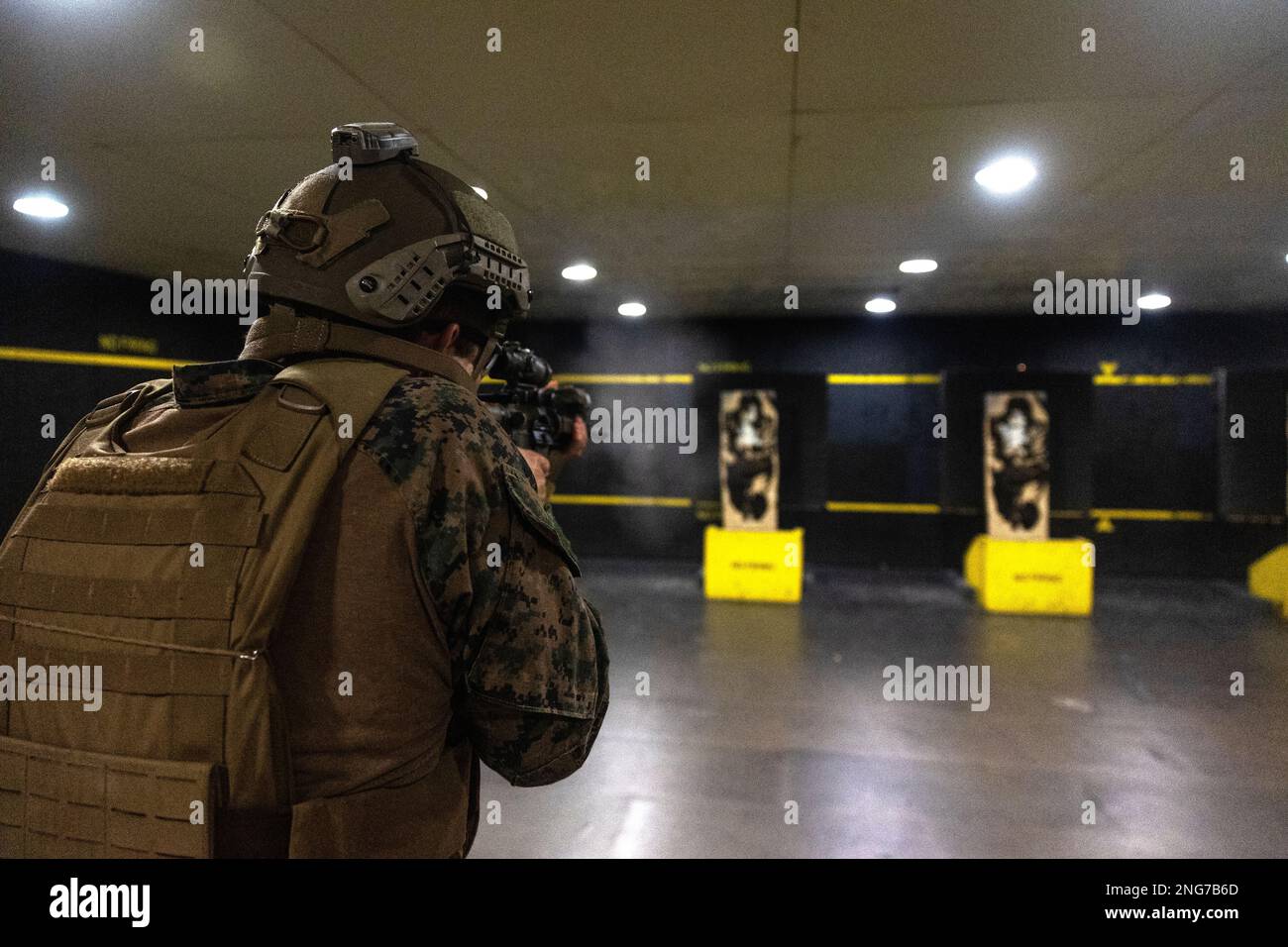 U.S. Marine Corps Sgt. Brian Dewey, a cryptologic language analyst with ...