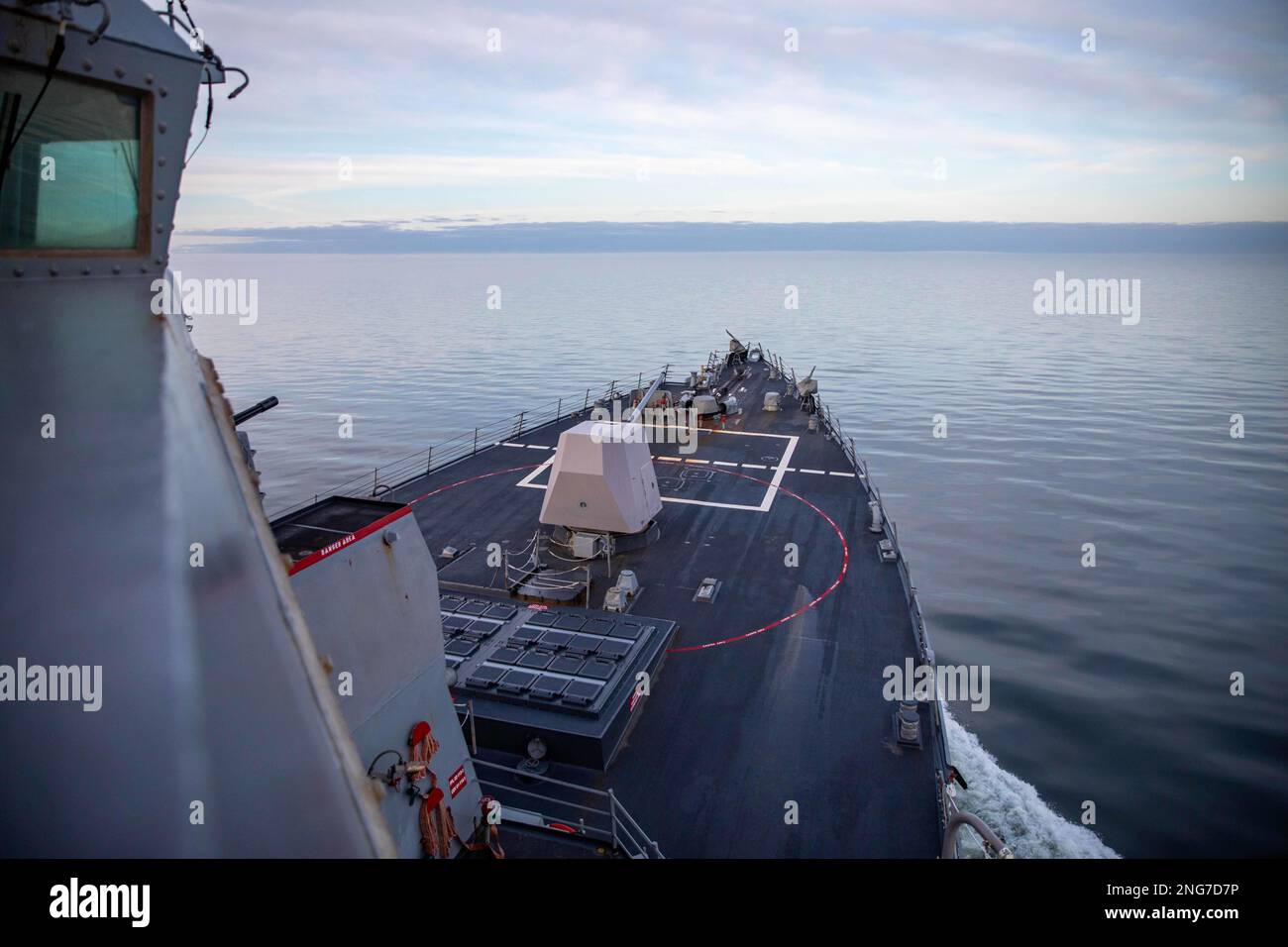 GULF OF RIGA (Jan. 20, 2023) The Arleigh Burke-class guided-missile ...