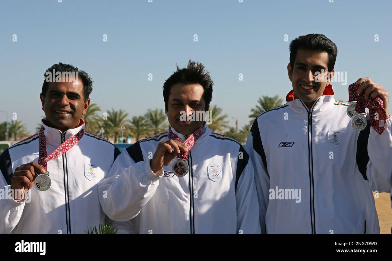 Mansher Singh, Sultan Anwar, and Manavjit Singh Sandhu of India , from ...