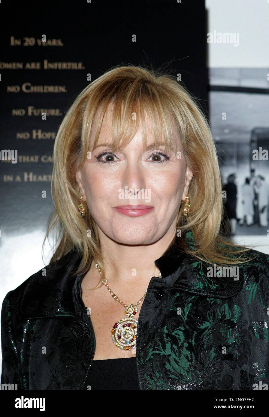 Producer Hilary Shor arrives to the private screening of "Children of ...