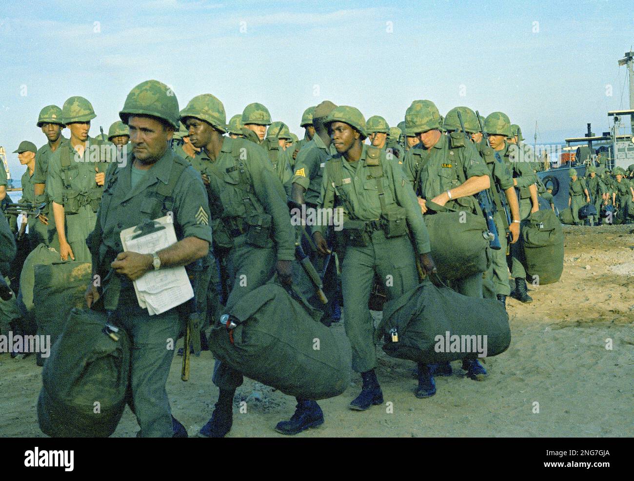 Light Infantry Brigade In Vietnam Original Vietnam Era US Made Subdued