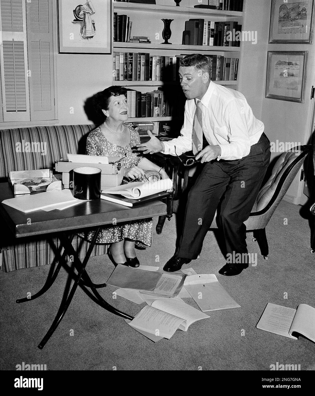 Mr. and Mrs. Frances and Albert Hackett, one of the nation's most ...