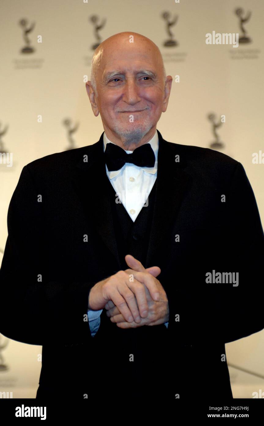 Dominic Chianese of "The Sopranos" poses for photos after presenting an ...