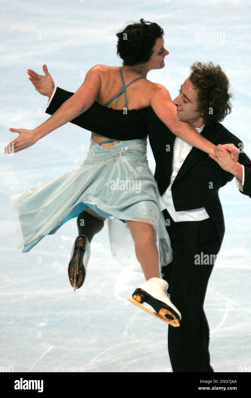 Canada's Allie Hann-McCurdy, left, and Michael Coreno perform during ...